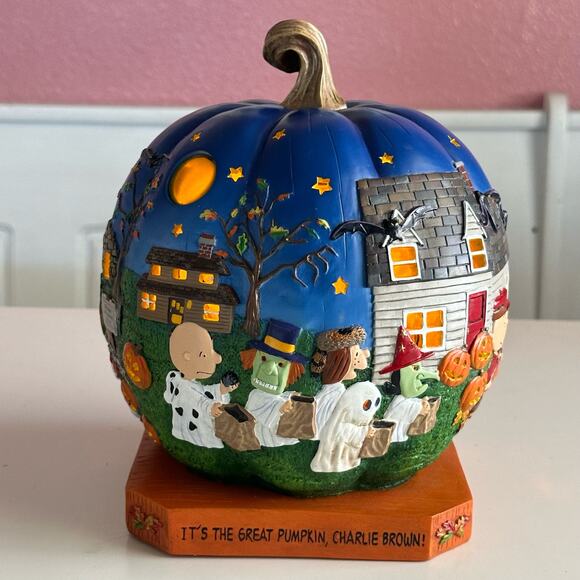 Danbury Mint | Holiday | Peanuts Danbury Mint Its The Great Pumpkin ...